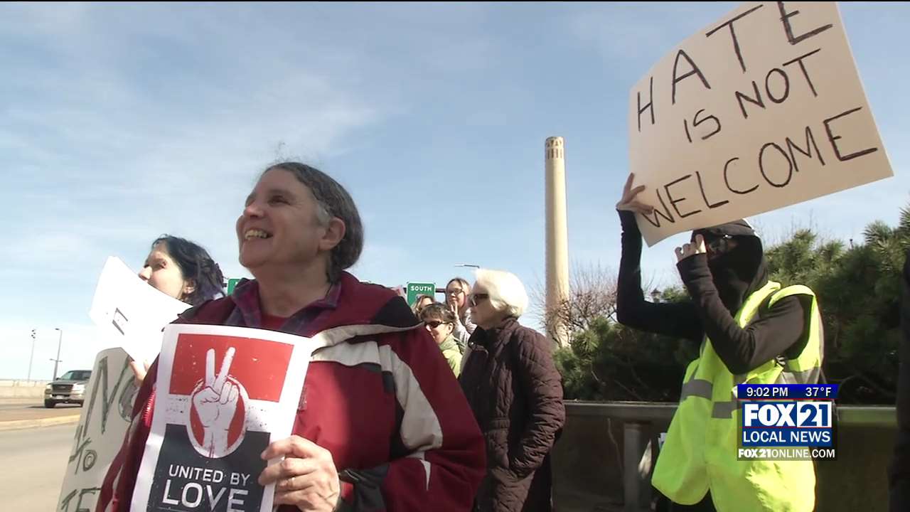 Protesters Rally Against Hate - Fox21Online