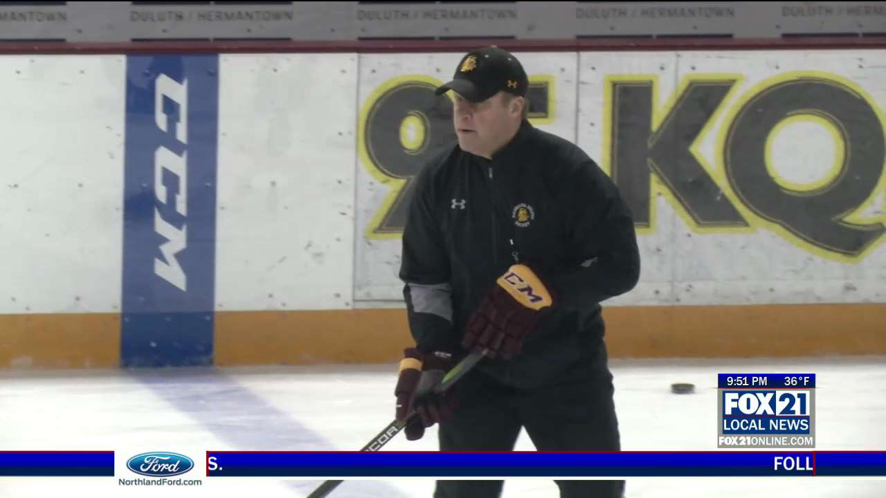 UMD Men's Hockey Coach Scott Sandelin Signs Contract Extension ...