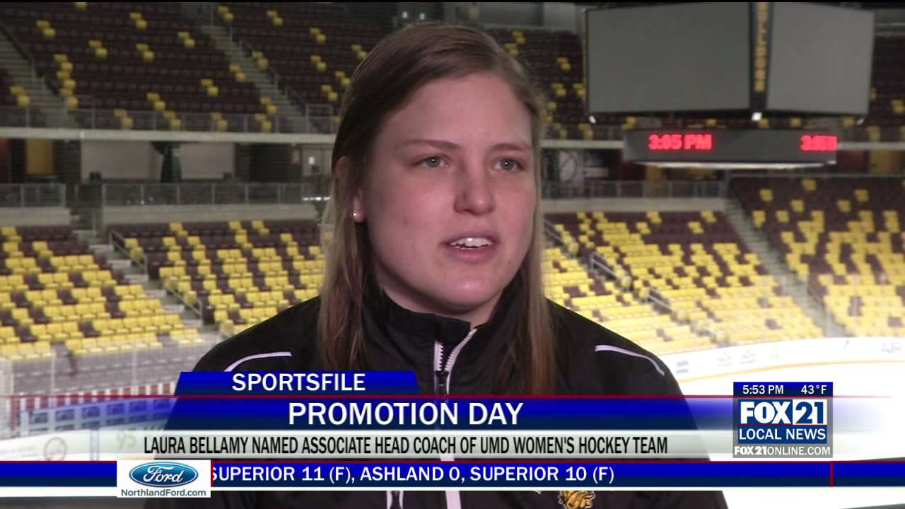 UMD's Laura Bellamy Promoted to Associate Head Coach of Women's Hockey ...