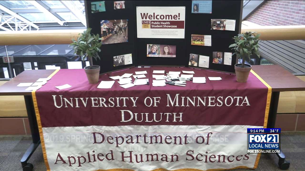 UMD Public Health Students Showcase This Year's Projects - Fox21Online