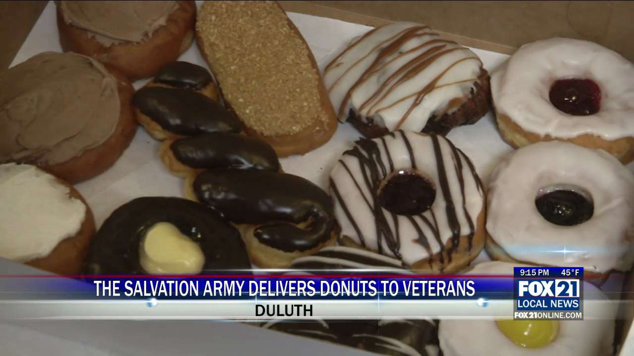 The Salvation Army Delivers Donuts to Veterans for National Donut Day ...