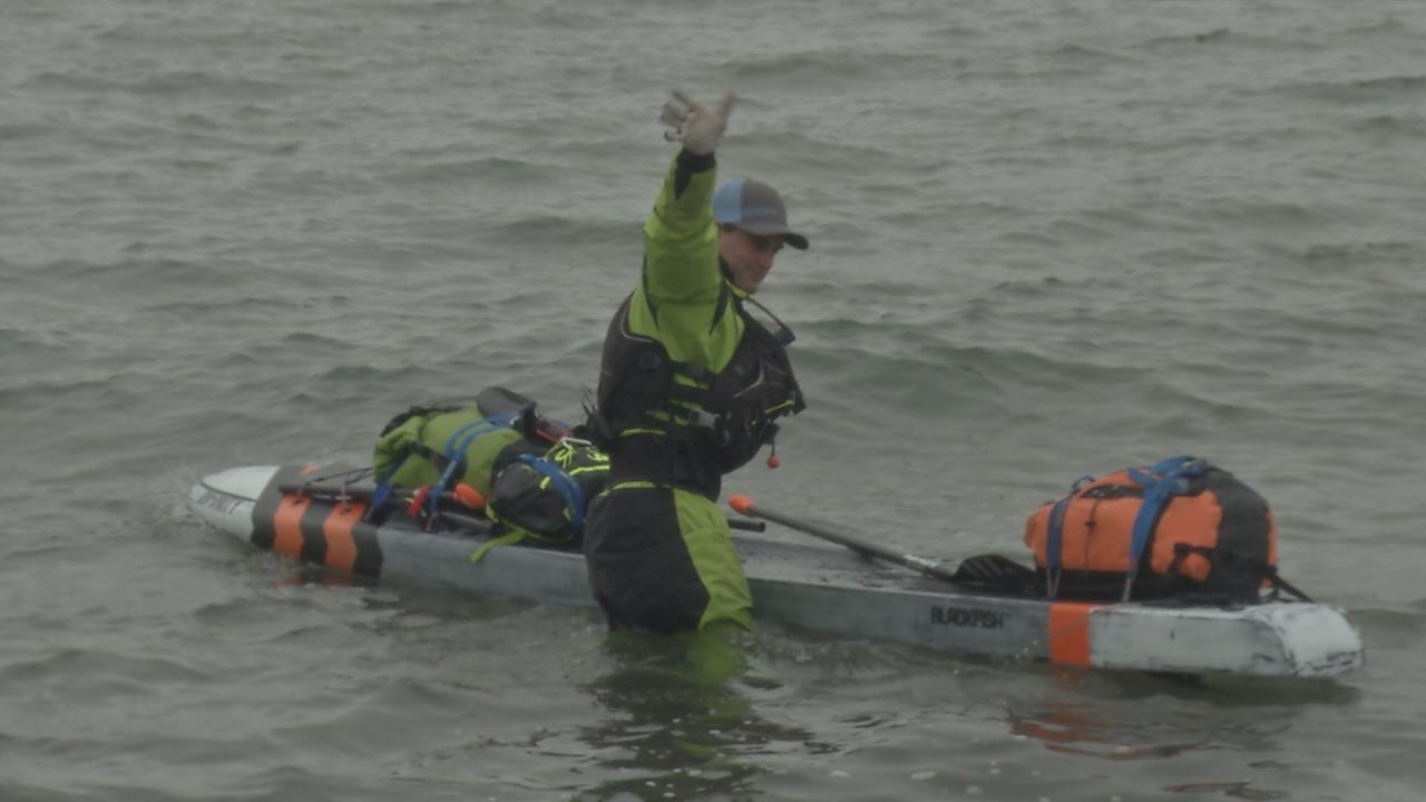 Extreme Paddle Board Adventurer Leaves Twin Ports for Arctic in Never ...