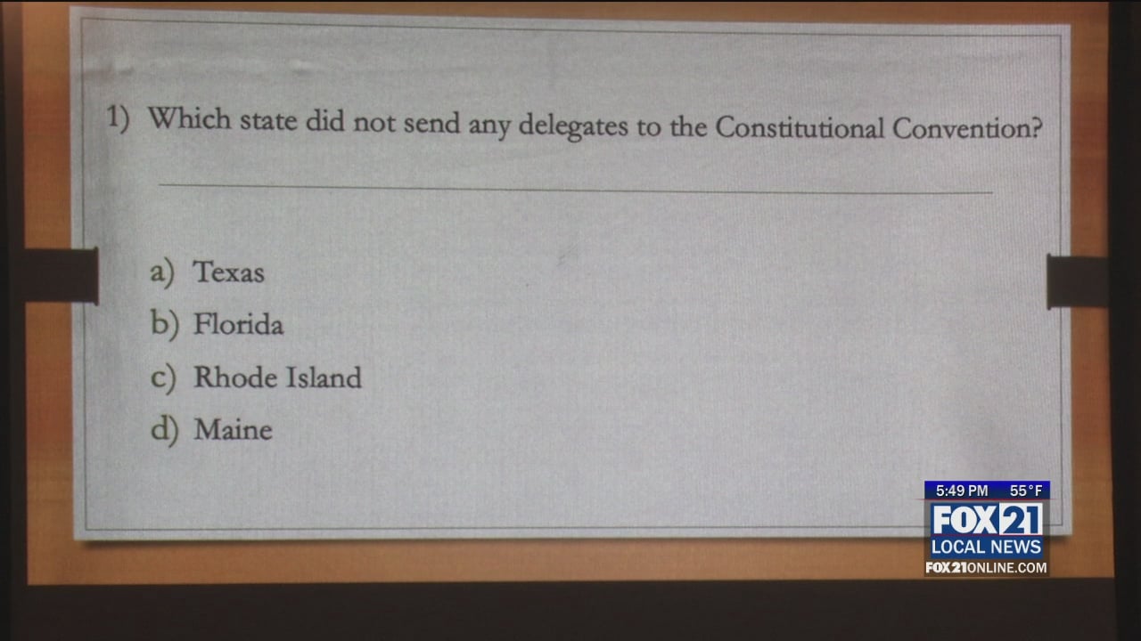 UWS Celebrates Constitution Day with Trivia Game - Fox21Online