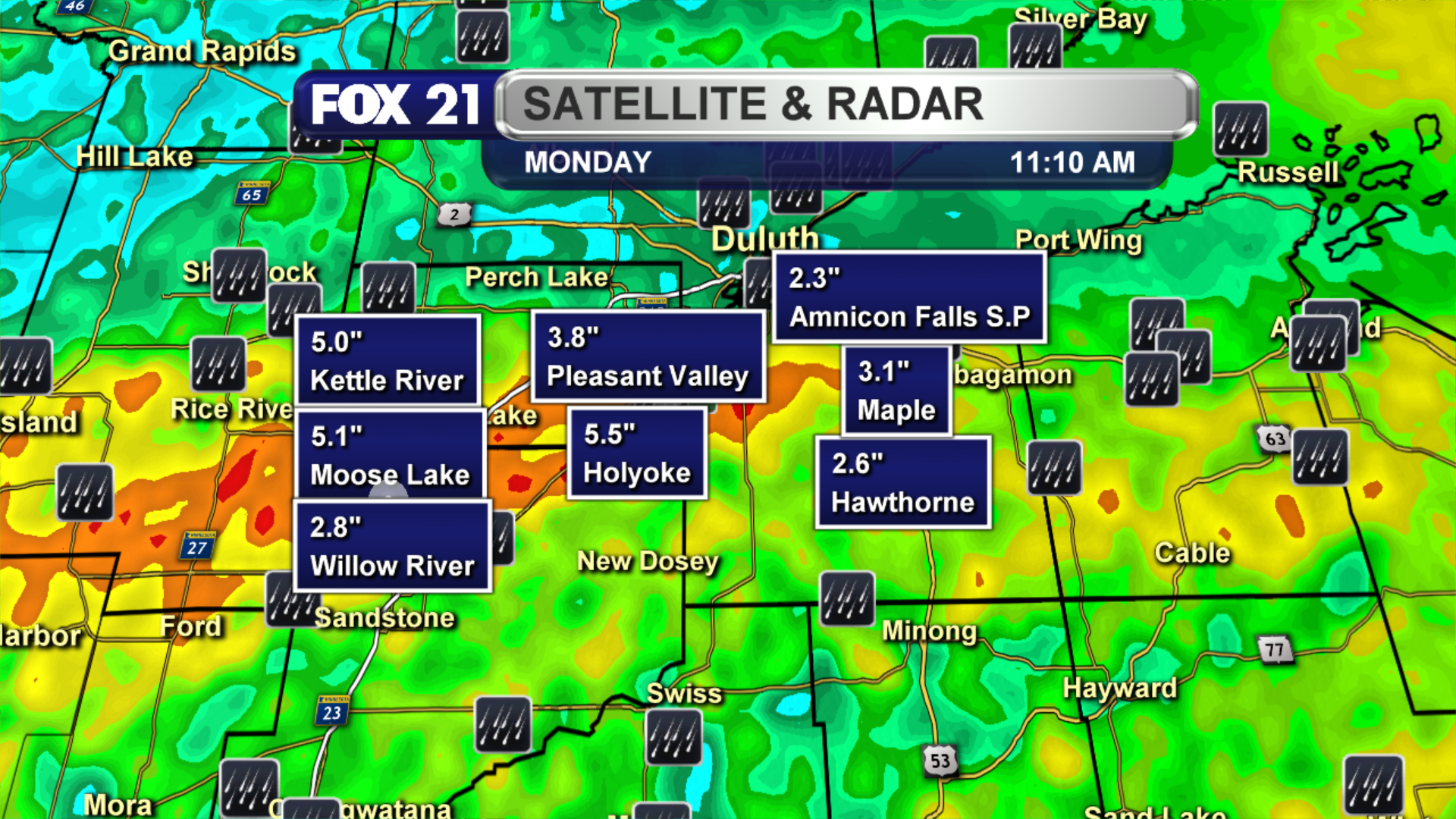 Road Closures: Flash Flooding - Fox21Online