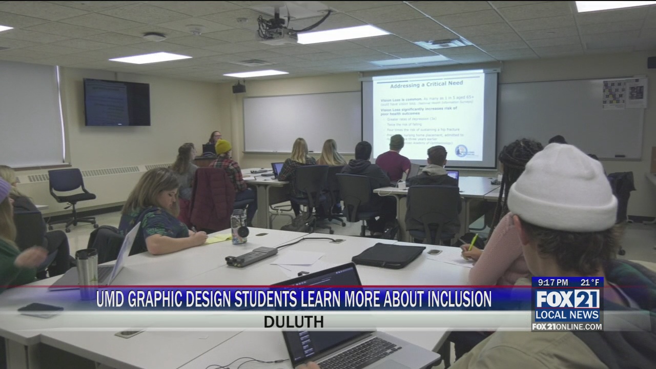 UMD Graphic Design Students Learn To Be More Inclusive - Fox21Online