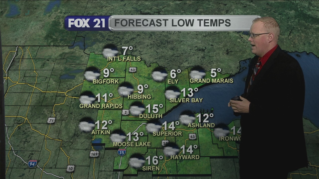 Thursday December 19, 2019, Evening Weather - Fox21Online