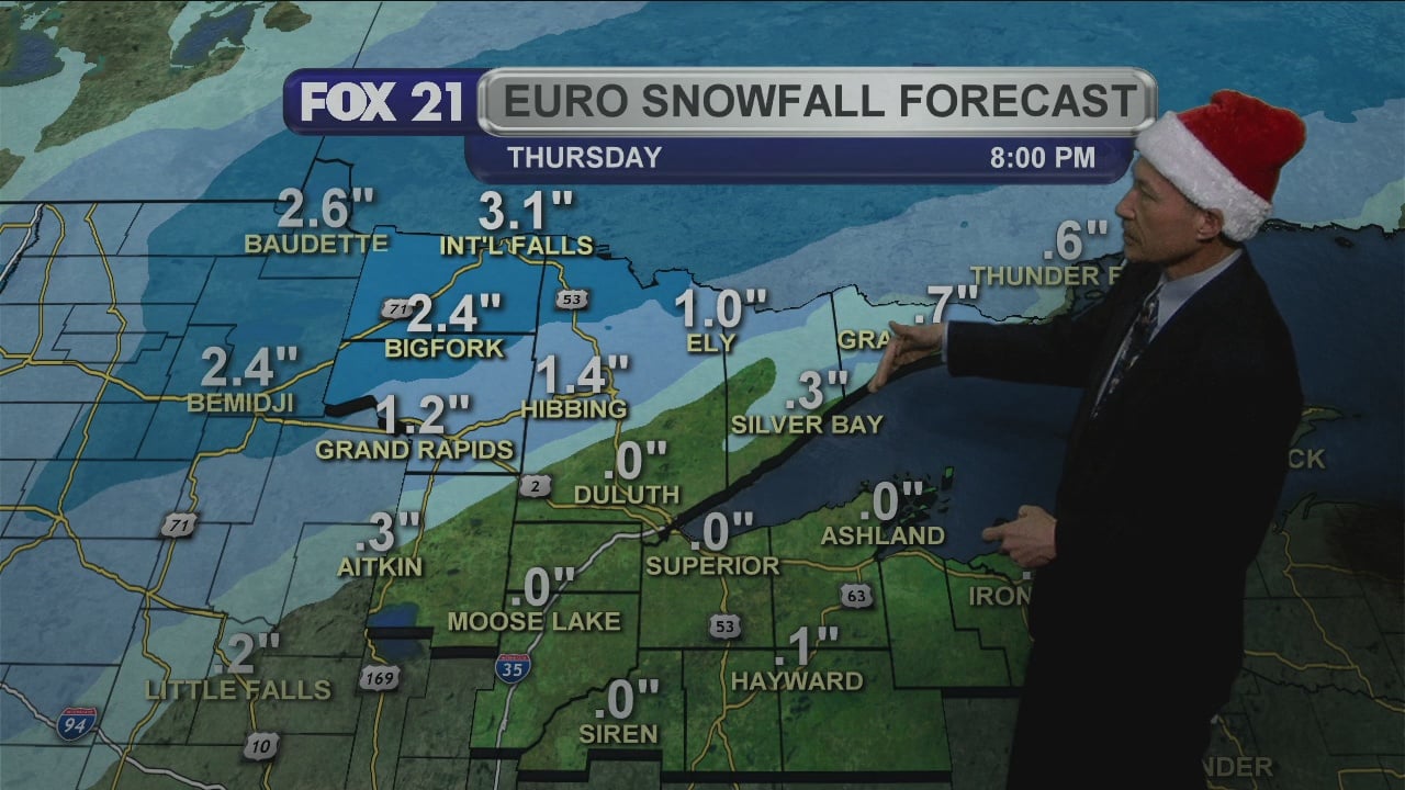 Wednesday, December 25, 2019, Morning Weather - Fox21Online