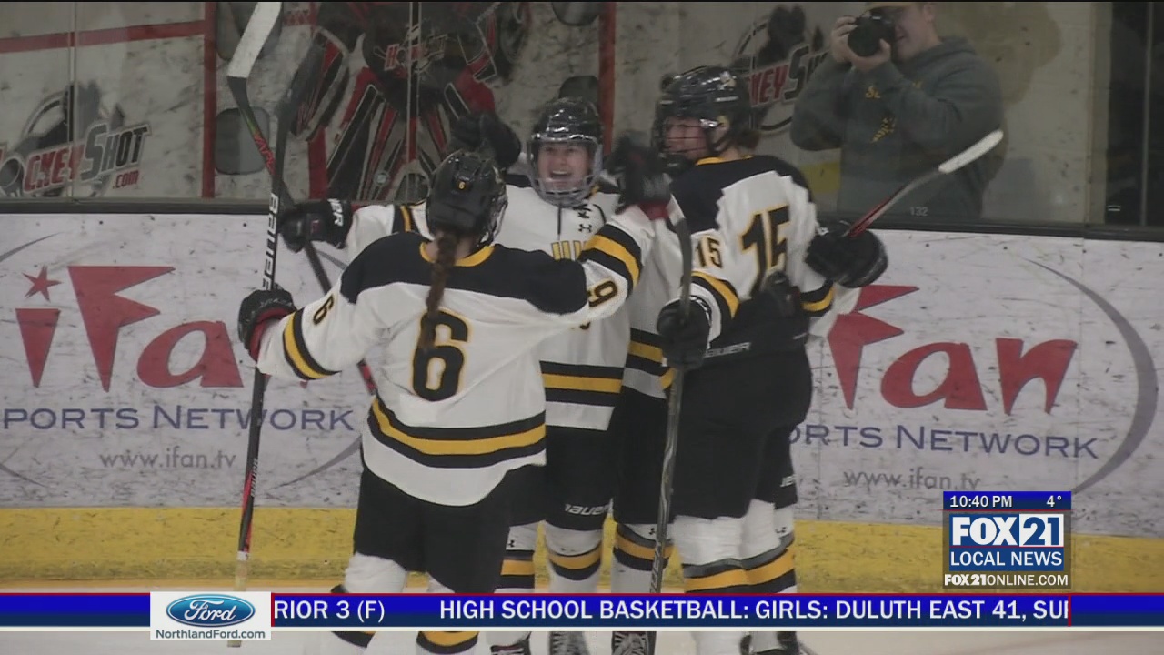 UWS Women's Hockey Knock Off CSS, Sweep Bridge Battle Series - Fox21Online