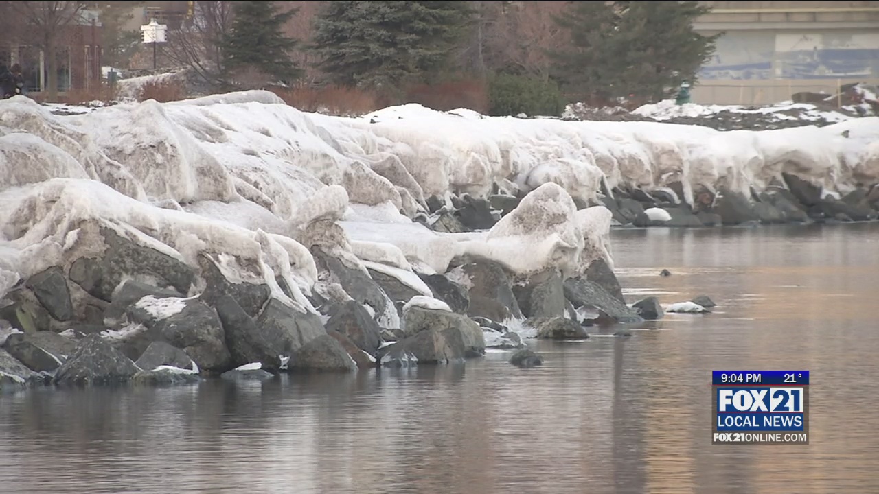 Lake Superior Nearly Ice-Free this Warm Winter - Fox21Online