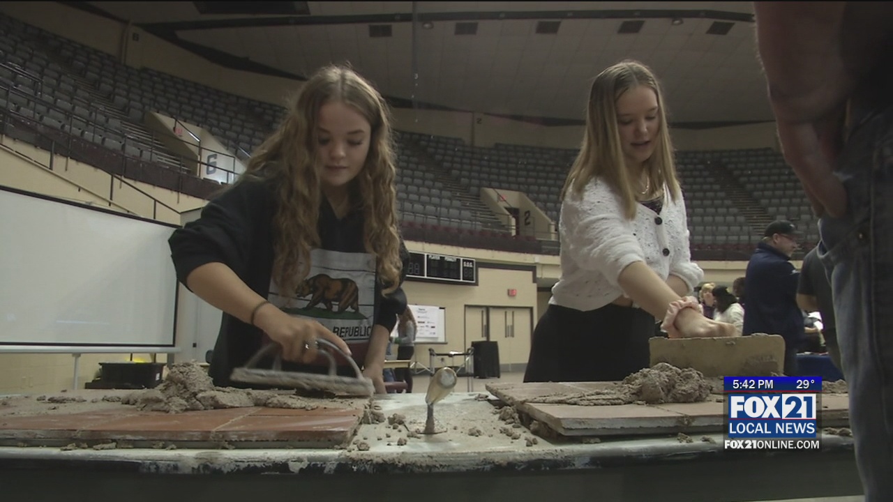 High School Students Learn The Skills Needed To Work In Construction ...