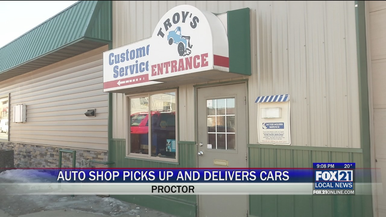 Proctor Auto Shop Picks Up and Delivers Cars - Fox21Online