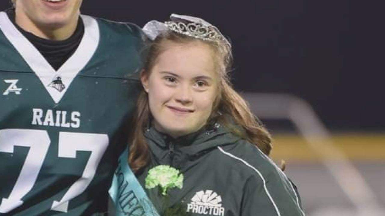Personality, Not Disability Defines Proctor's New Homecoming Queen ...