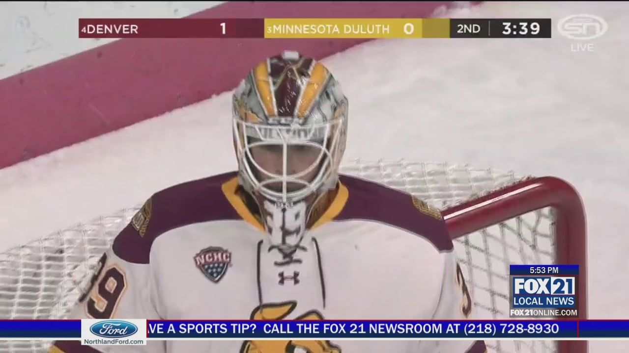 Ryan Fanti Dazzles In Net for UMD Men's Hockey Team - Fox21Online