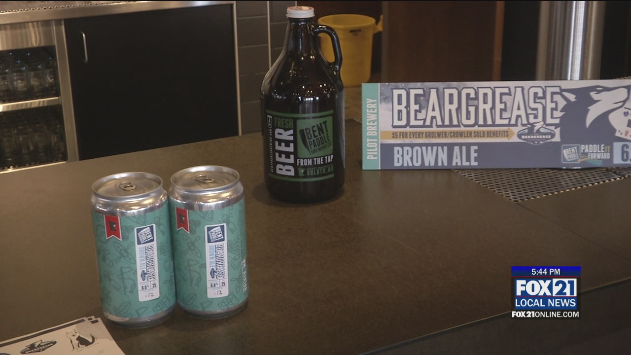 Bent Paddle Introduces New Beer to Support Beargrease - Fox21Online