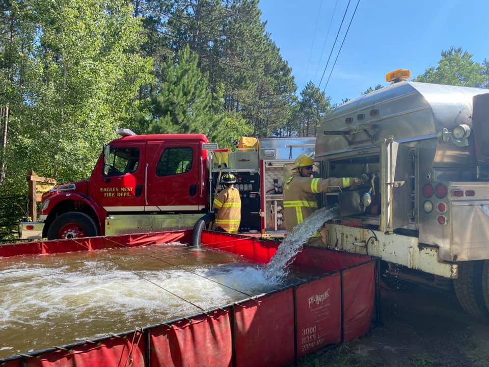 Range Fire Departments Train with Simulated Structure, Wildland Fire - Fox21Online