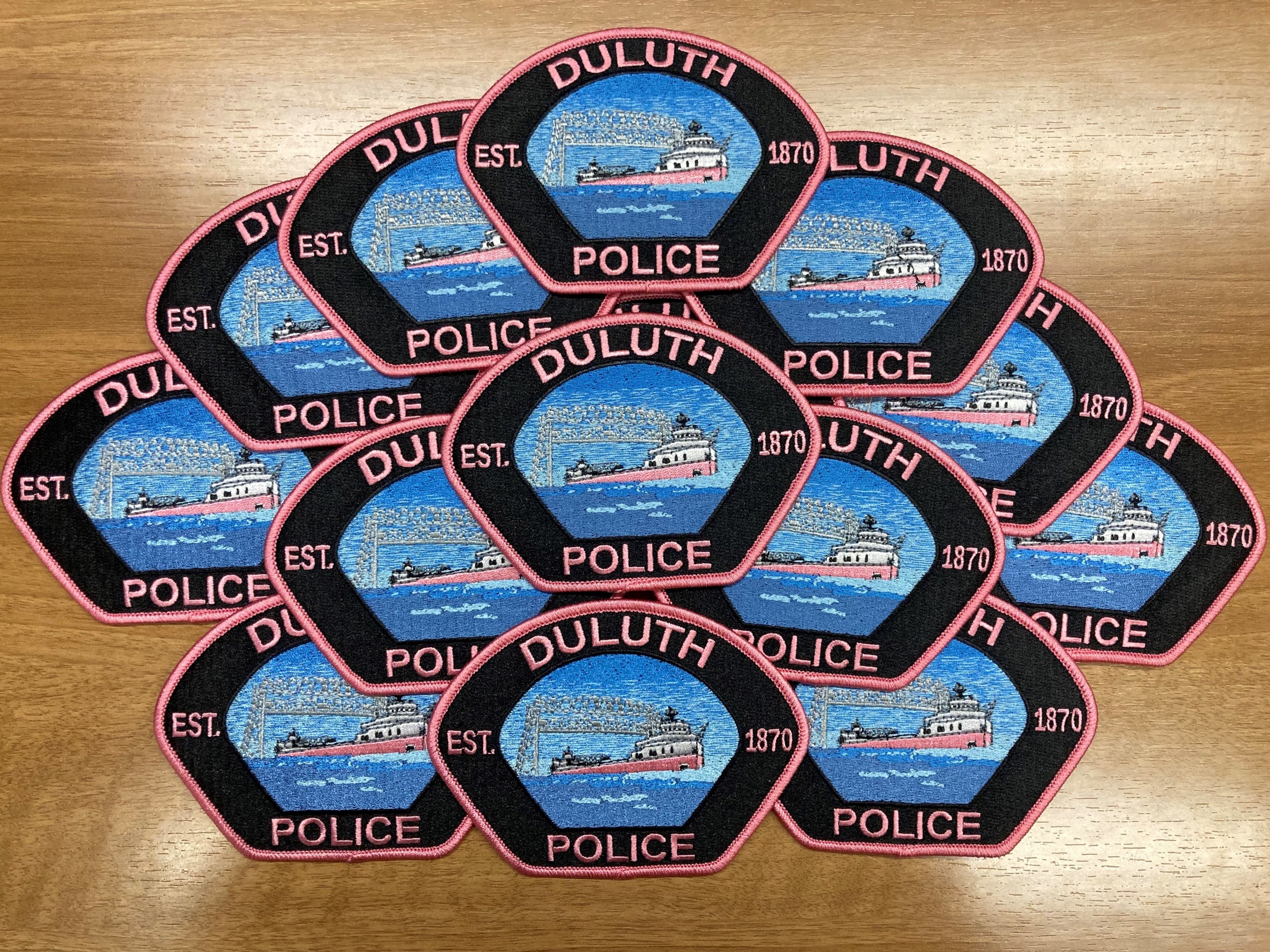 Duluth Police Join 'Pink Patch Project' For Breast Cancer Awareness ...
