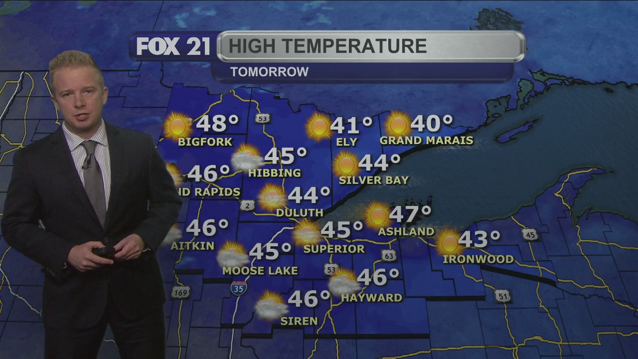 Midweek Northland Weather Forecast - Fox21Online