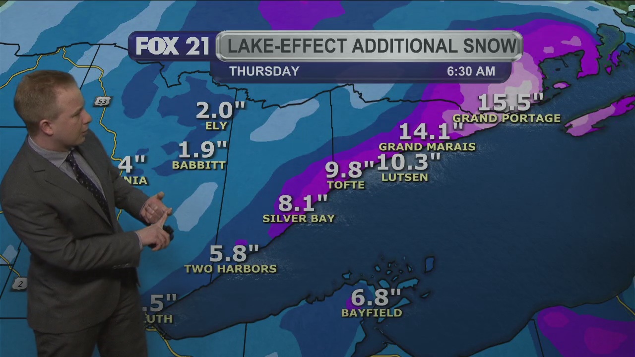 Tuesday Evening Northland Weather Forecast - Fox21Online