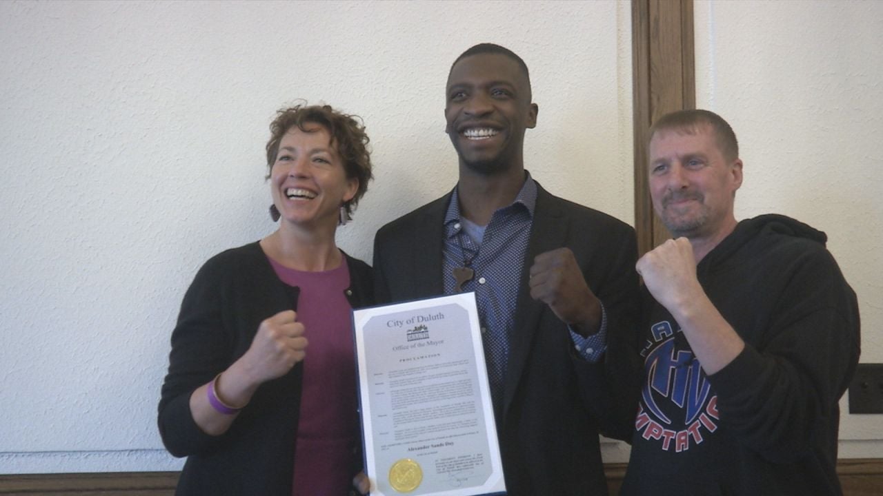 Duluth Mayor Emily Larson Declares February 18th, 2022 "Alexander Sands ...