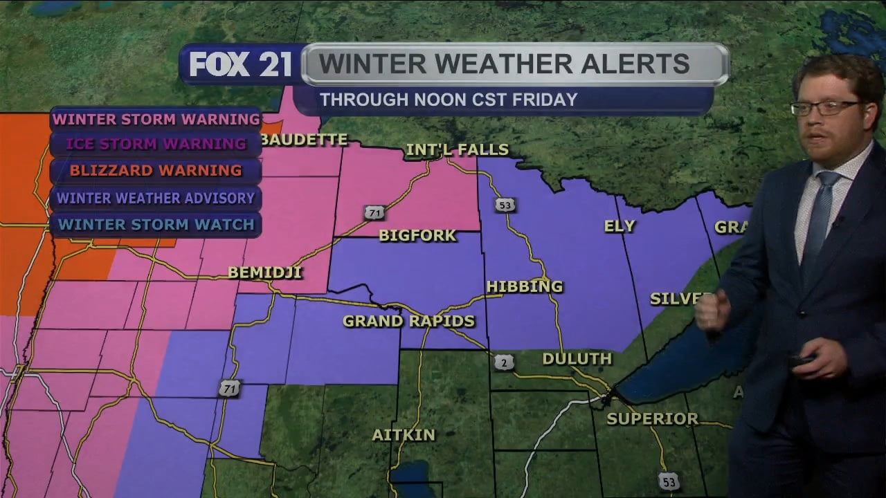 Wednesday Evening Northland Forecast 11/9/2022 - Fox21Online