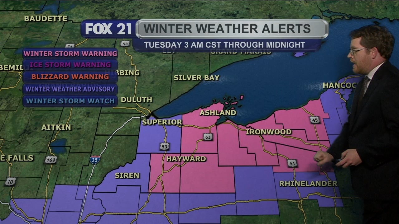 Monday Evening Northland Forecast 11/28/2022 - Fox21Online