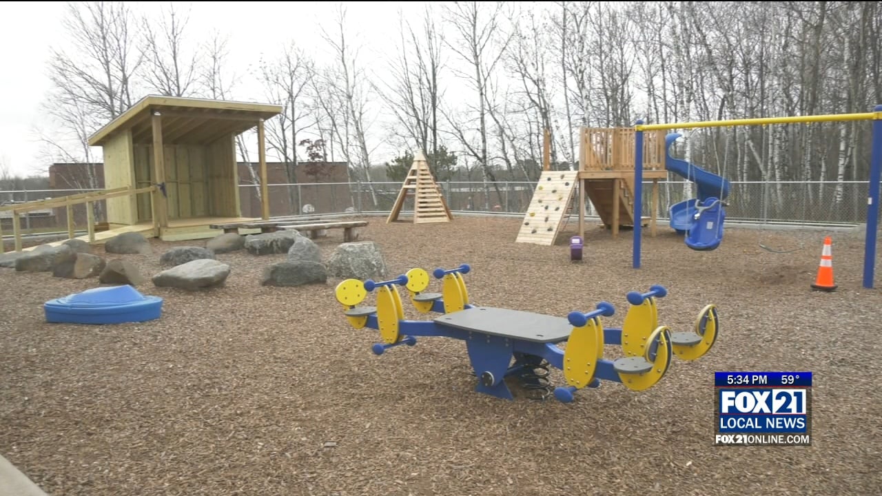Newly Constructed Playground Outside of Hermantown Community Learning ...