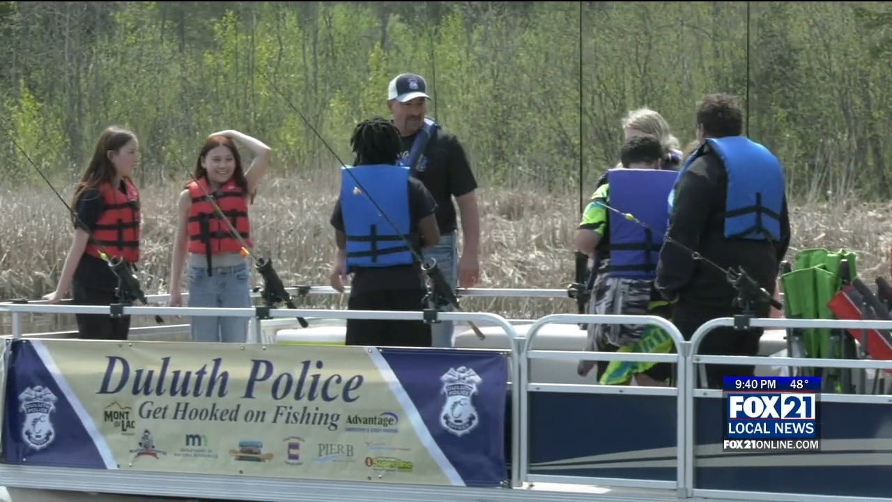 Duluth Police Department Kicks Off 'Get Hooked On Fishing' Program ...