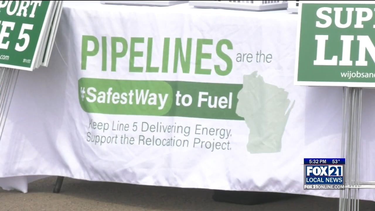 Enbridge's Line 5 Pipeline Faces Protests Again - Fox21Online