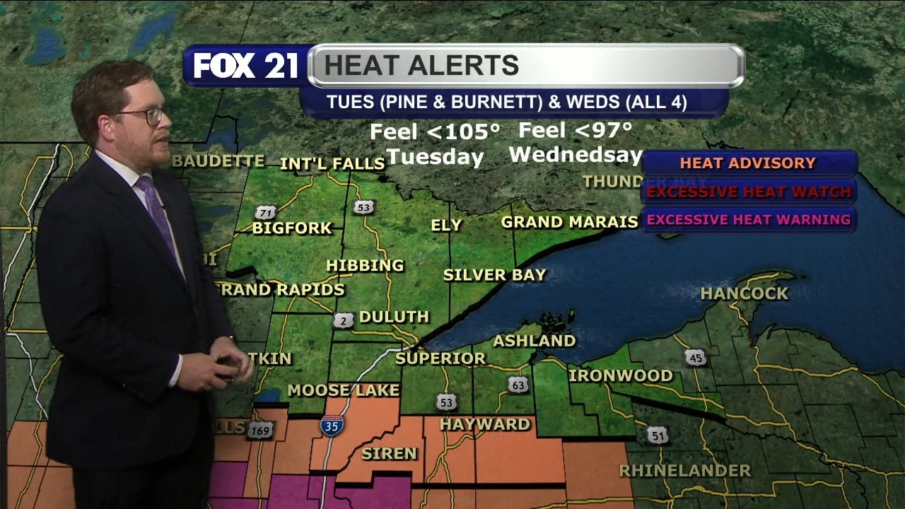 Monday Evening Northland Forecast 8/21/2023 - Fox21Online