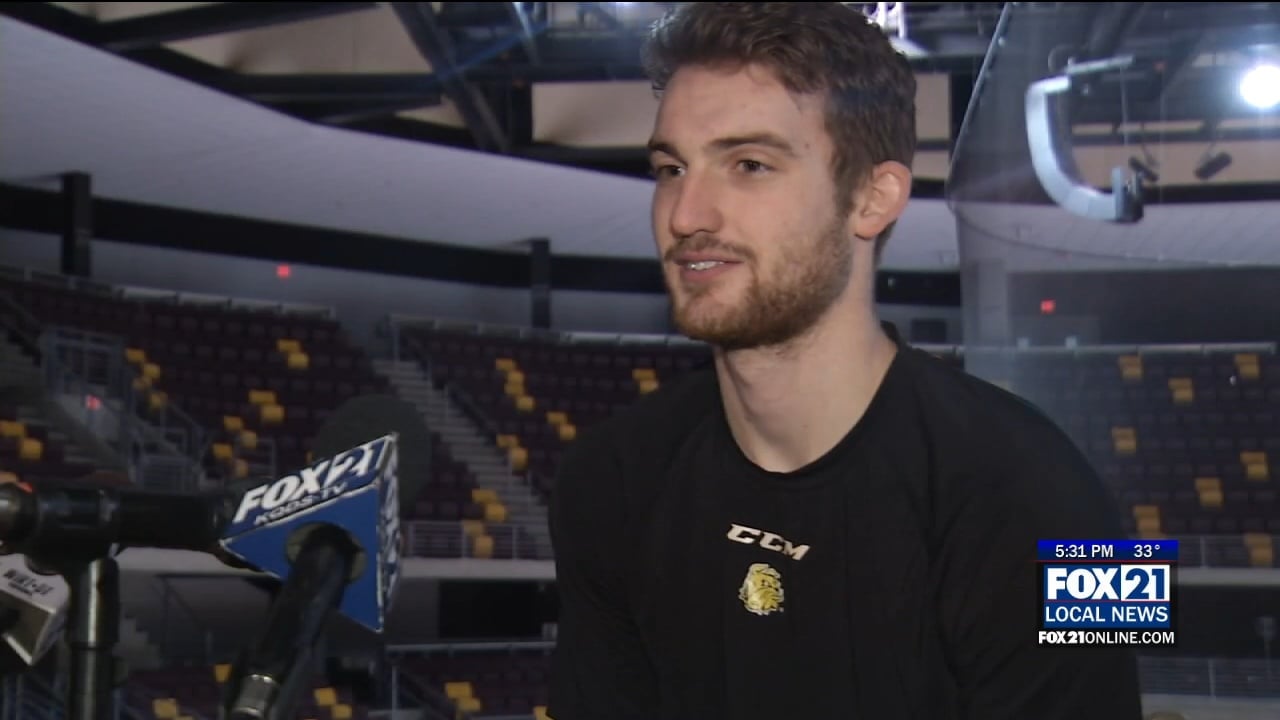 Remembering Former Bulldogs Hockey Player Adam Johnson - Fox21Online