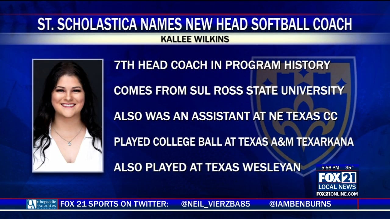 St. Scholastica Names Kallee Wilkins as New Head Softball Coach - Fox21Online