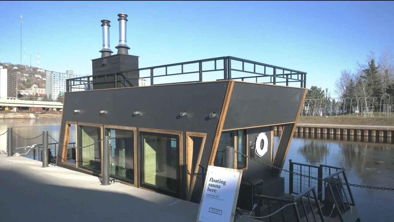 Floating Sauna to Open Saturday in Duluth - Fox21Online