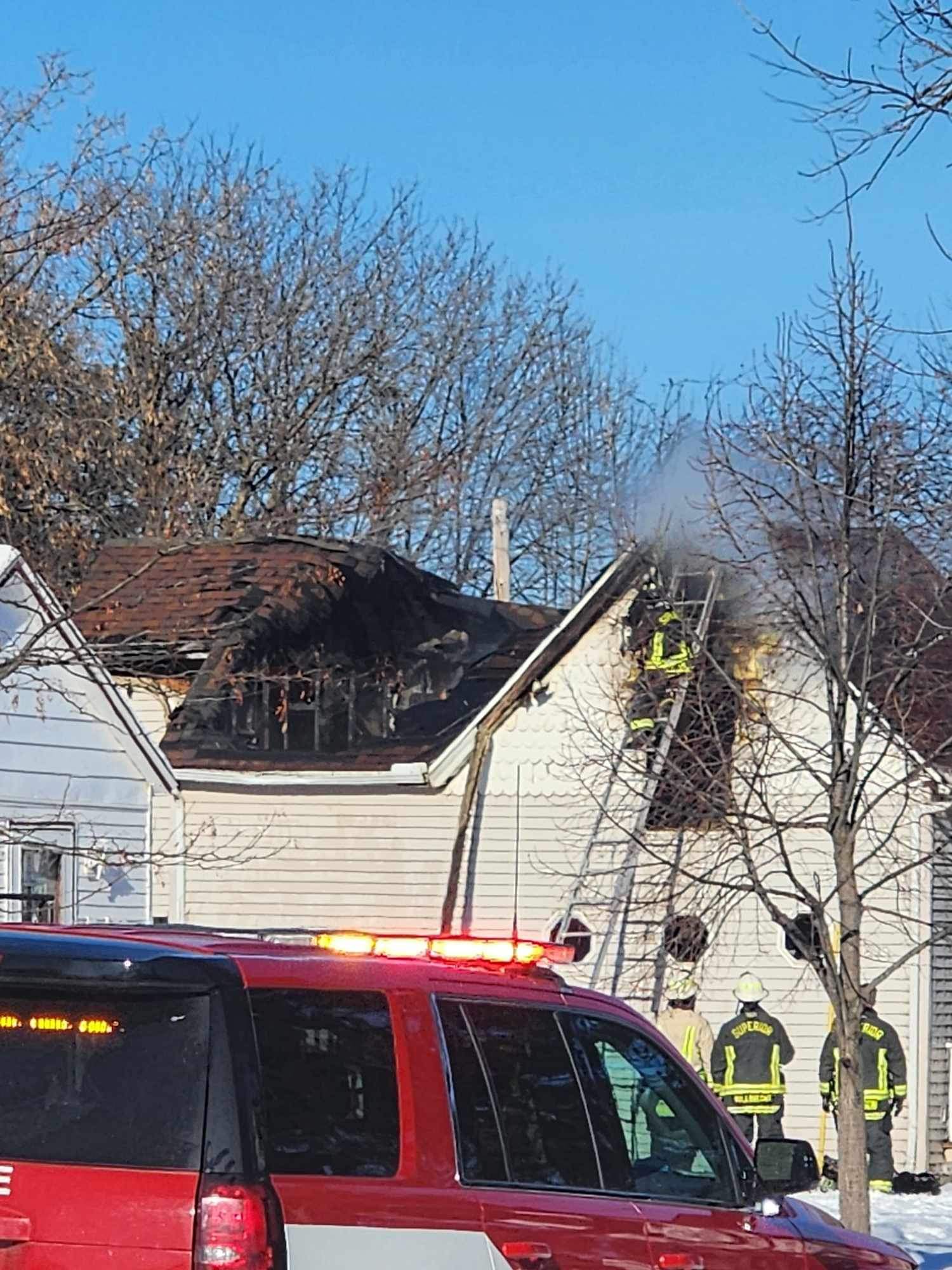Superior Fire Department Tackles Two House Fires - Fox21Online