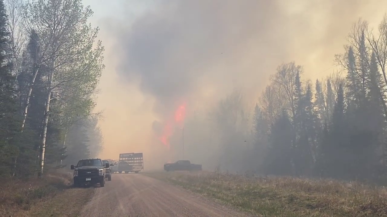 Sheriff: 40-Plus Structures Destroyed In 'Camp House' Fire Near Brimson ...