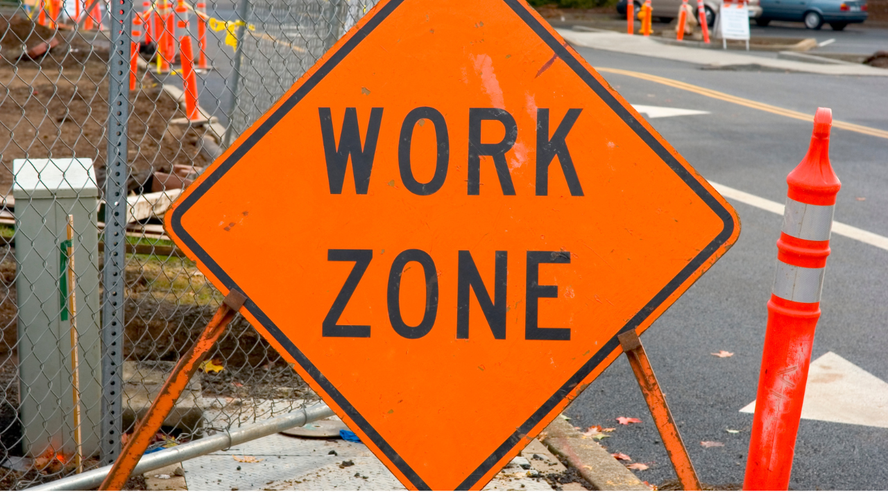 Work Zone Sign (FILE) - Fox21Online
