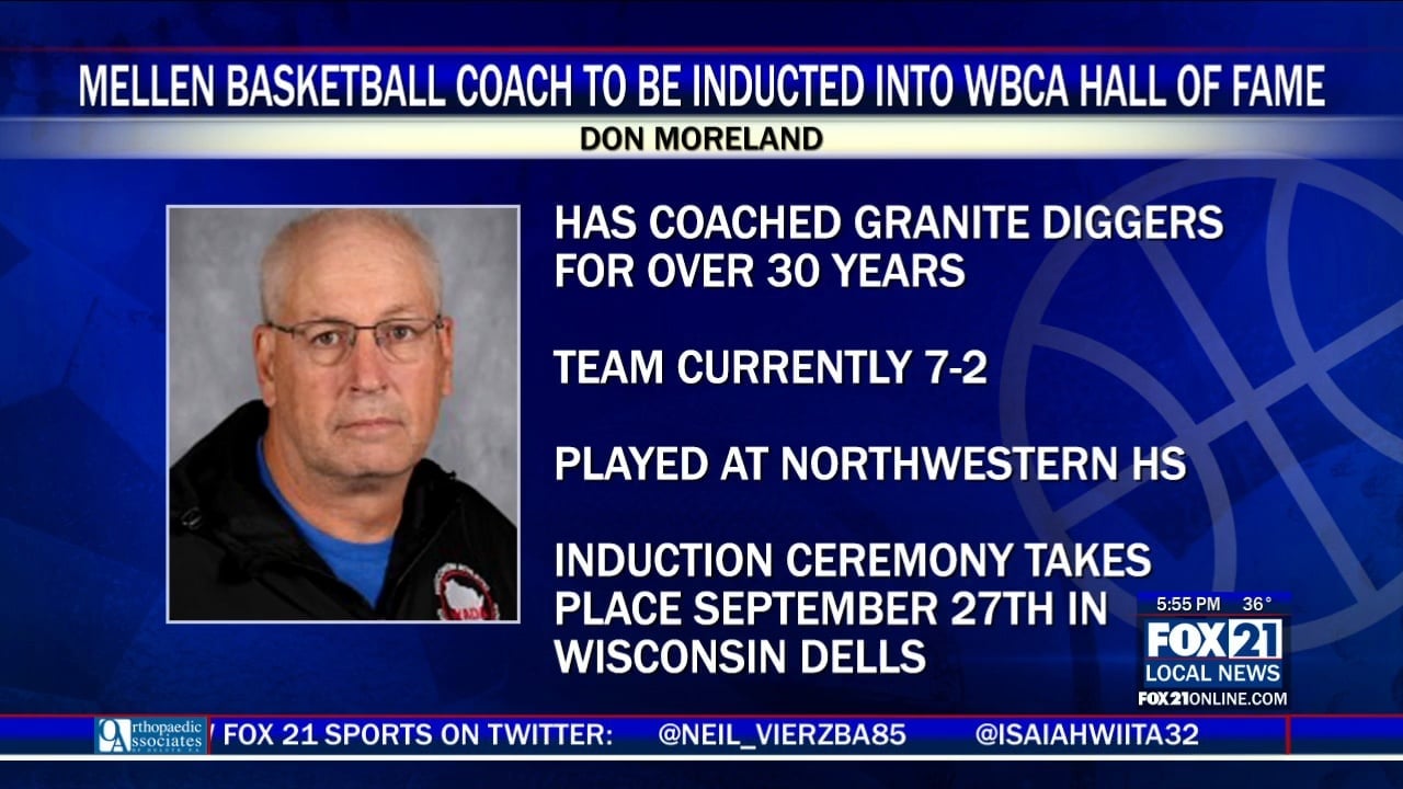 Mellen Basketball Coach Don Moreland to Be Inducted into WBCA Hall of ...