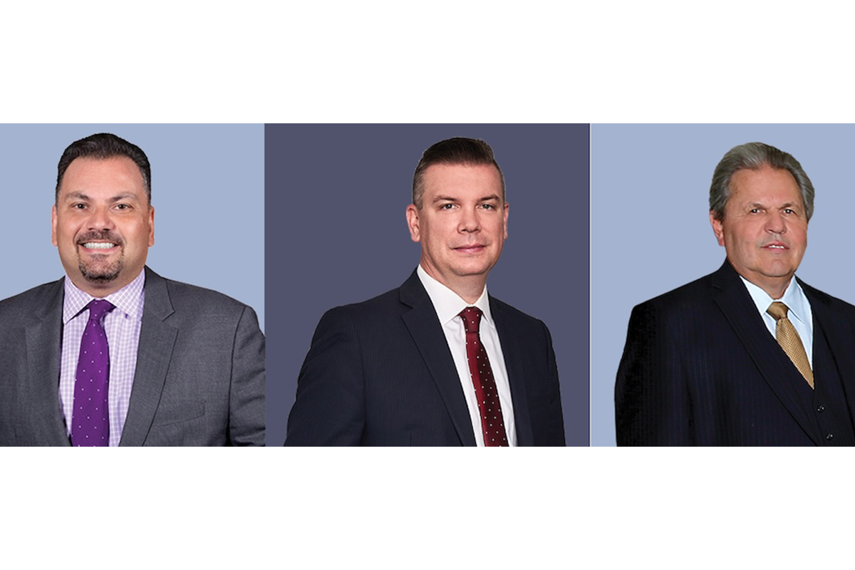 Angelo Sarno, Daniel B. Devinney, Hon. Thomas P. Zampino