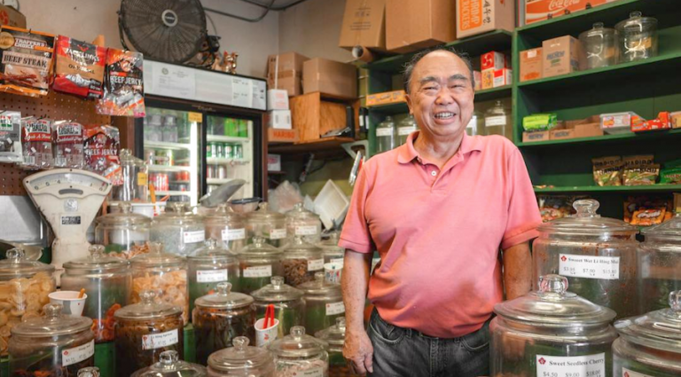 Aloha, Mr. Young! Thanks for 41 years of Crack Seed Store