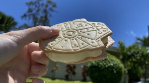What I found at Walmart: Millennium Falcon ice cream sandwiches