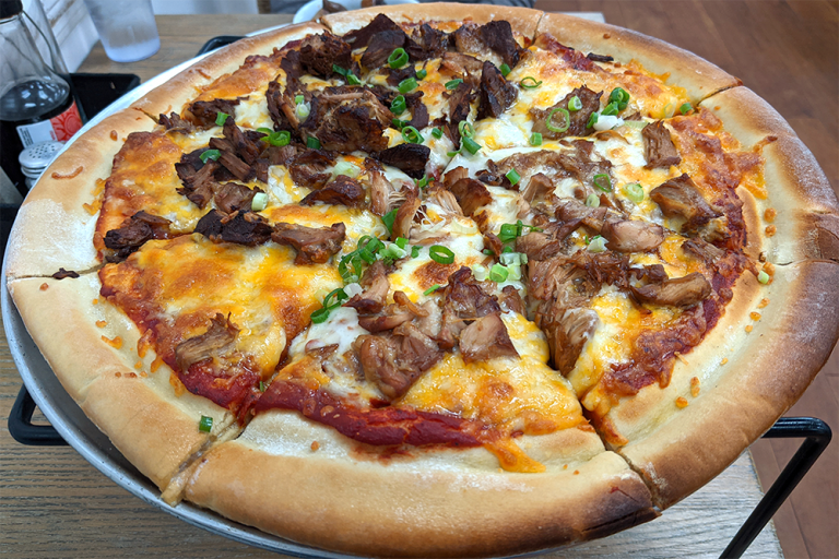 What Happens When Cheesy Pizza Meets Salty, Tangy Filipino Adobo?