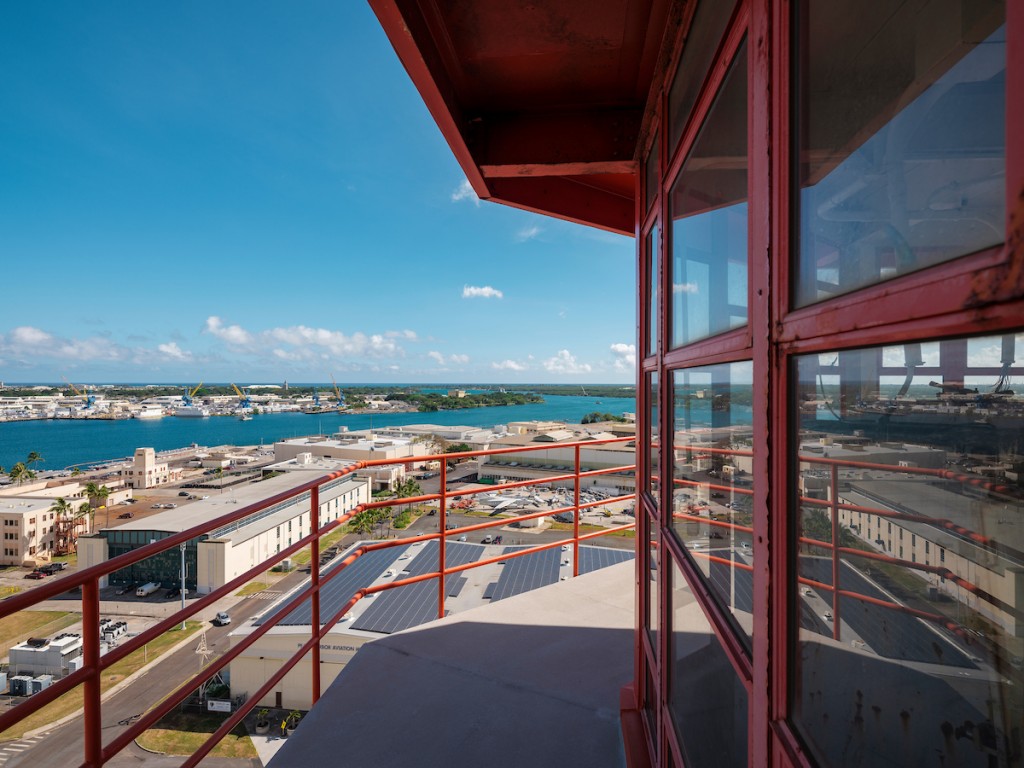 Photos From the Ford Island Control Tower at Pearl Harbor