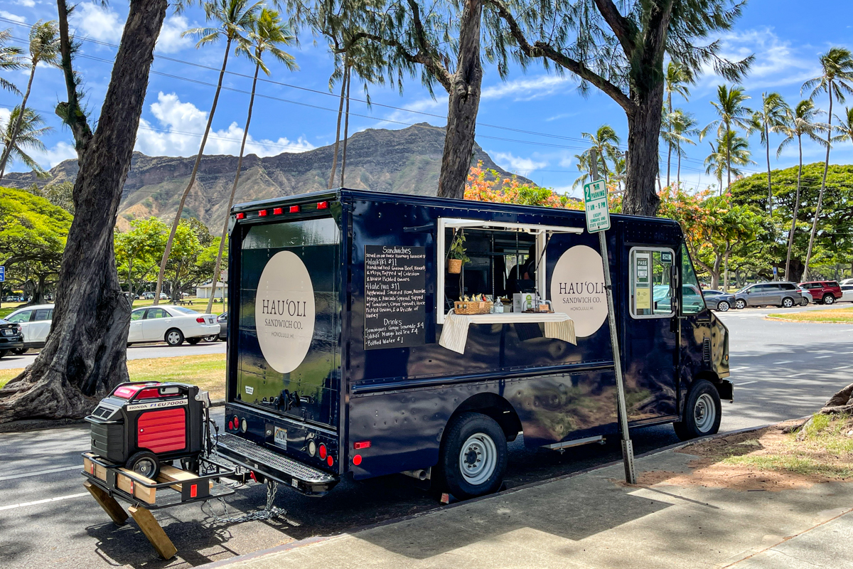 Roll With It: Bombucha Focaccia Sandwiches from a Cute Blue Food Truck