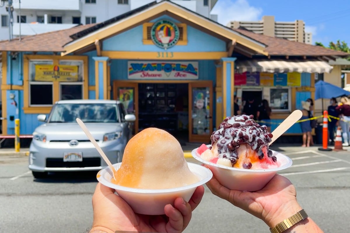 Kapahulu is Home to Two Old-School Shave Ice Institutions