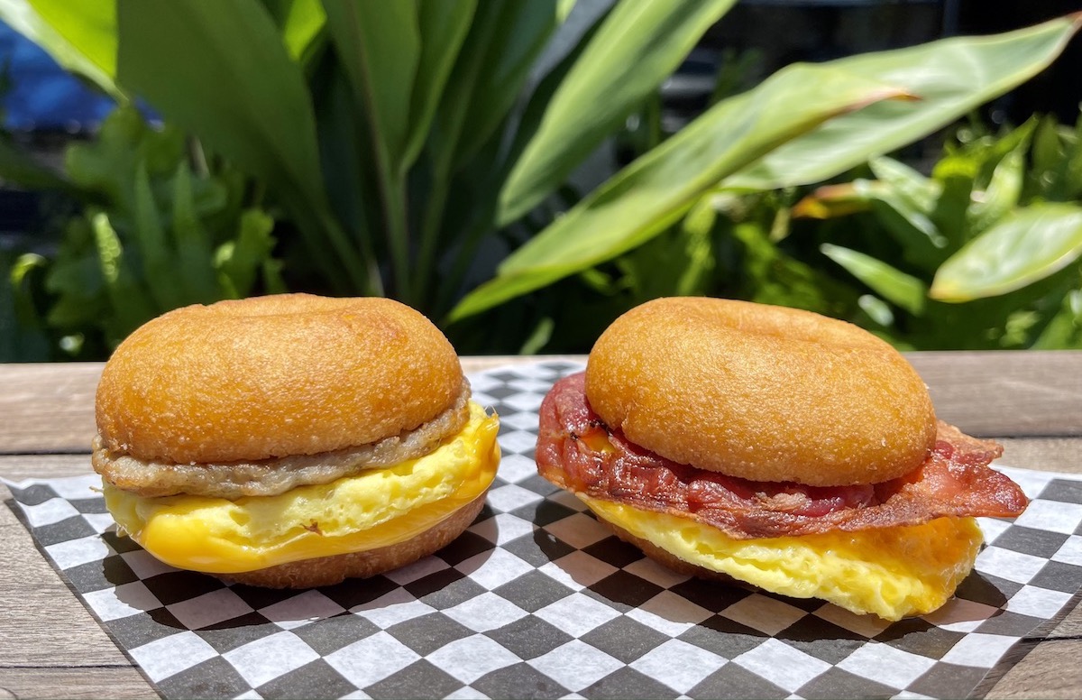 We Tried Purvé’s New Doughnut Breakfast Sandwiches and Sundaes