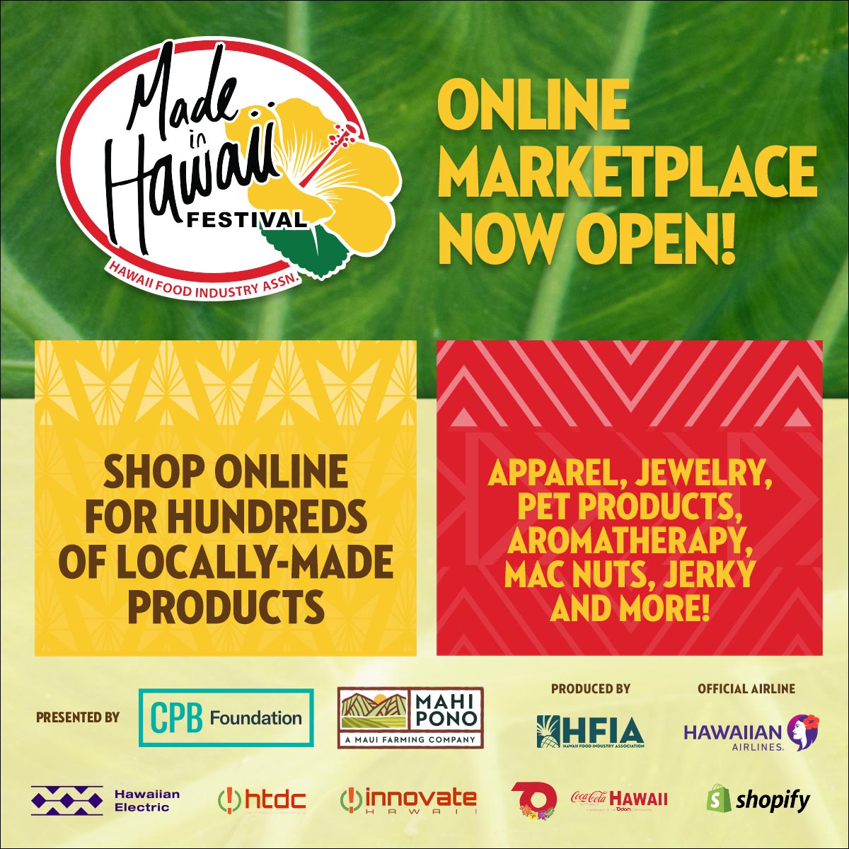 Shop for Locally-Made Goods at Made in Hawai‘i Festival