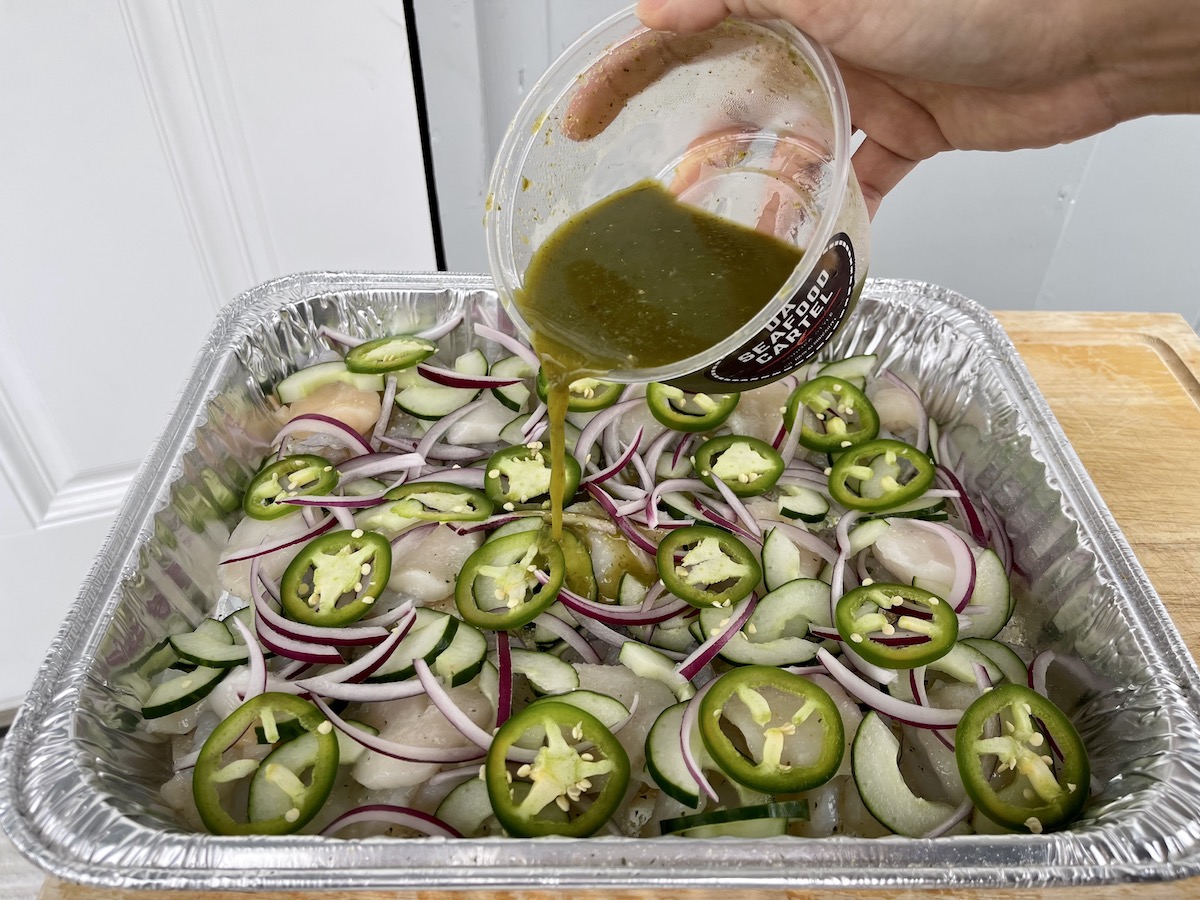 Traditional Mexican Ceviche and Aguachile with a Local Twist