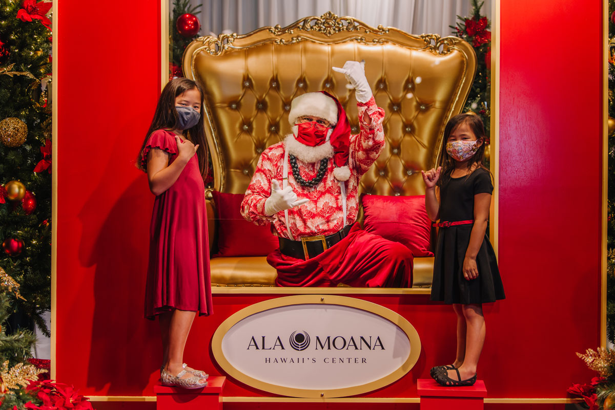 Where to Find Santa in Honolulu in 2021