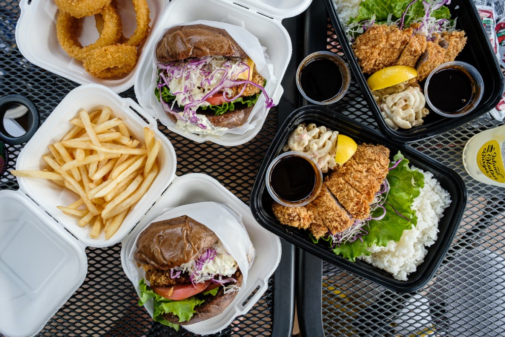 Towering Tonkatsu Burgers Have Arrived at Sheridan Street’s 808 Center