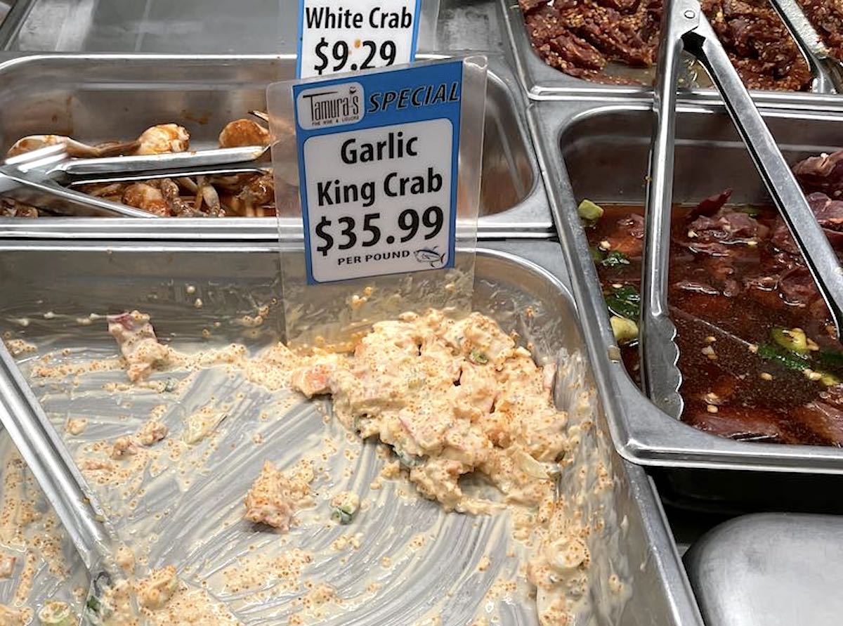 Worth the Splurge: Da Garlic King Crab Poke Dat Costs $36 a Pound