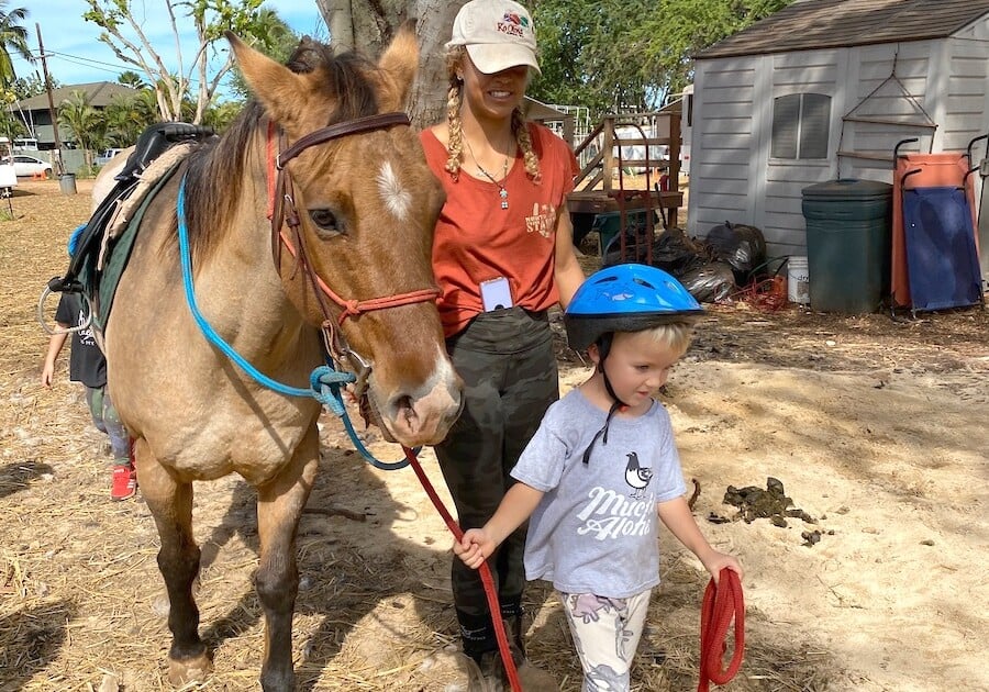 Where to Take Your Kids for a Horseback or Pony Ride on O‘ahu